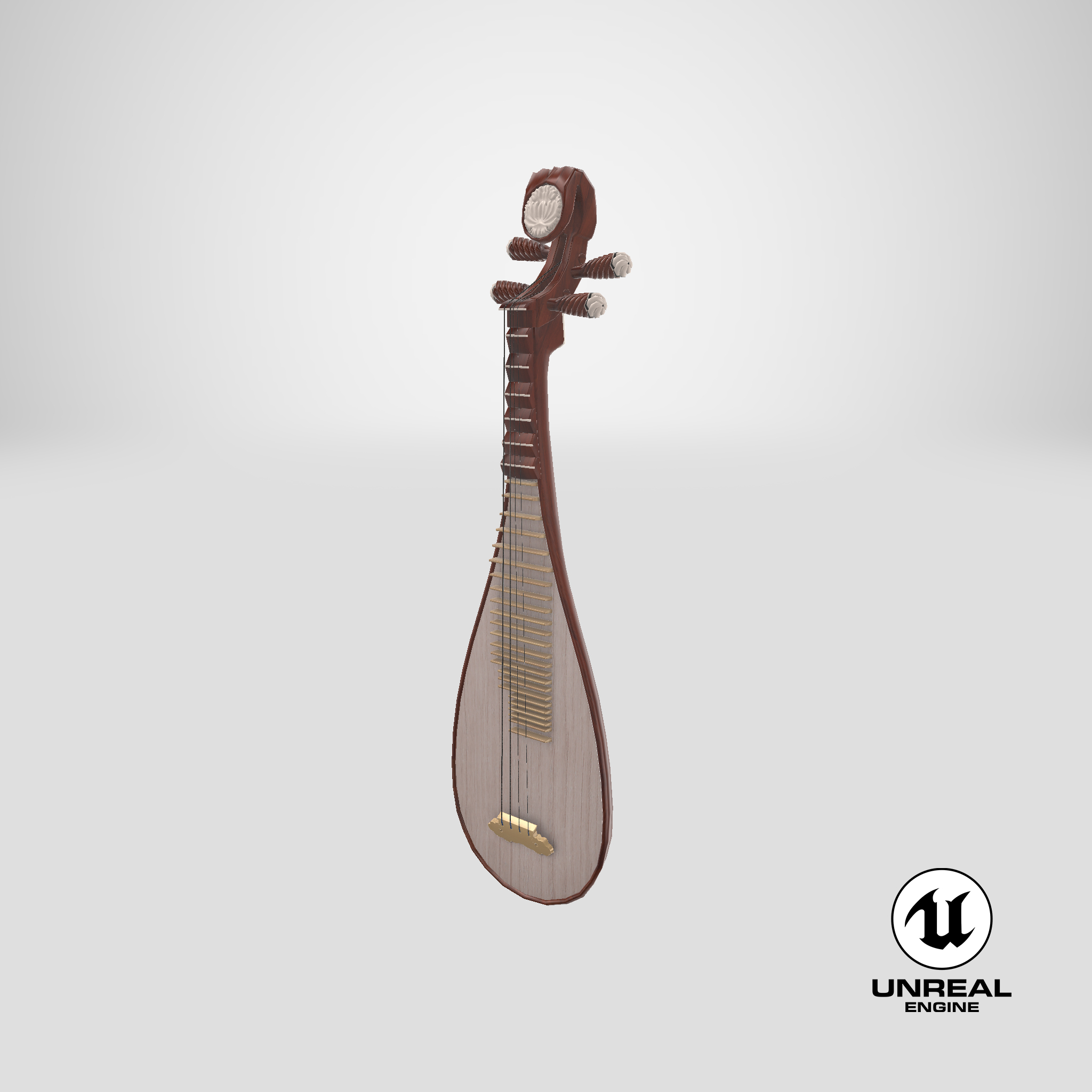 3D traditional chinese pipa - TurboSquid 1620914