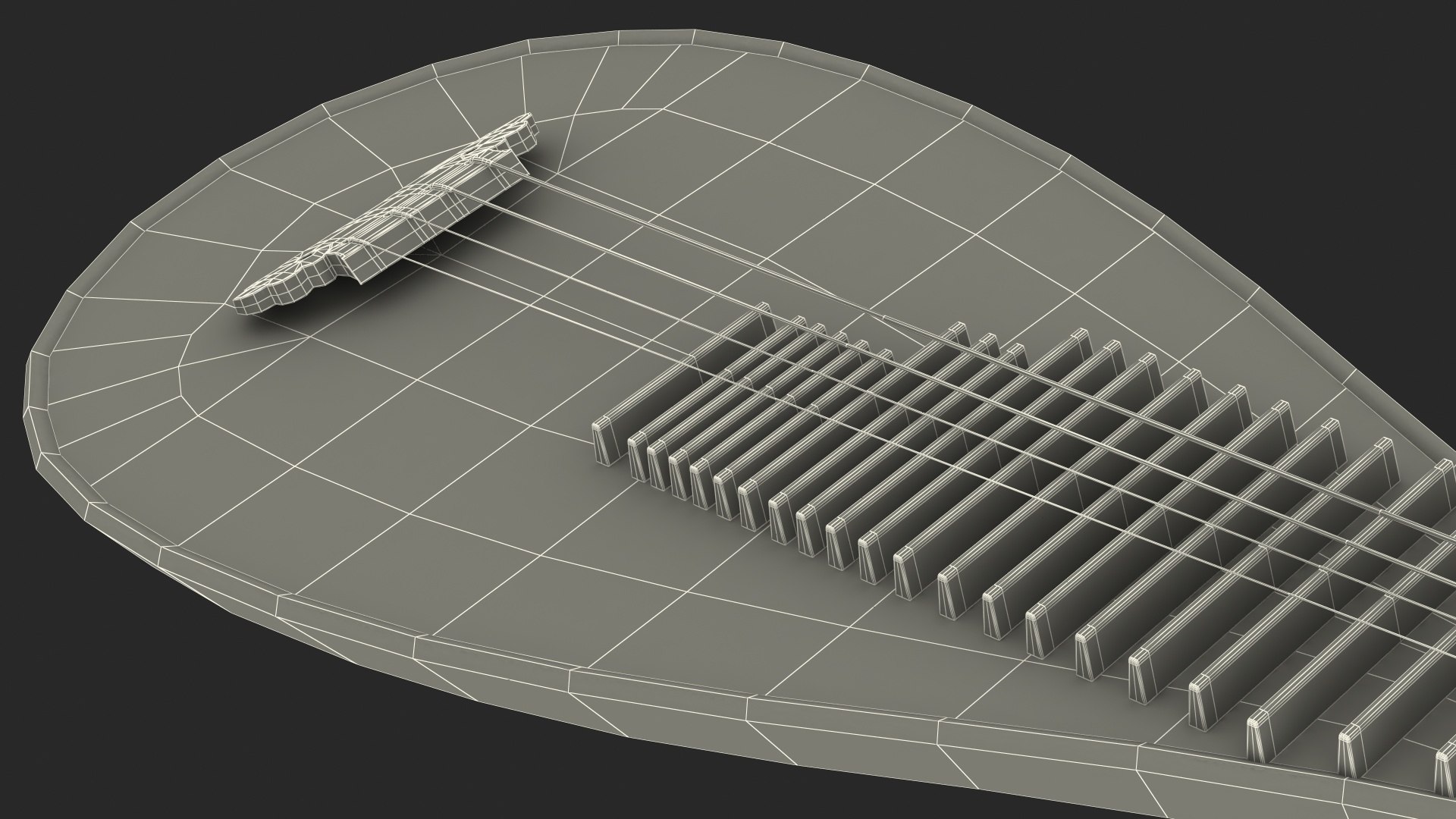 3D Traditional Chinese Pipa - TurboSquid 1620914
