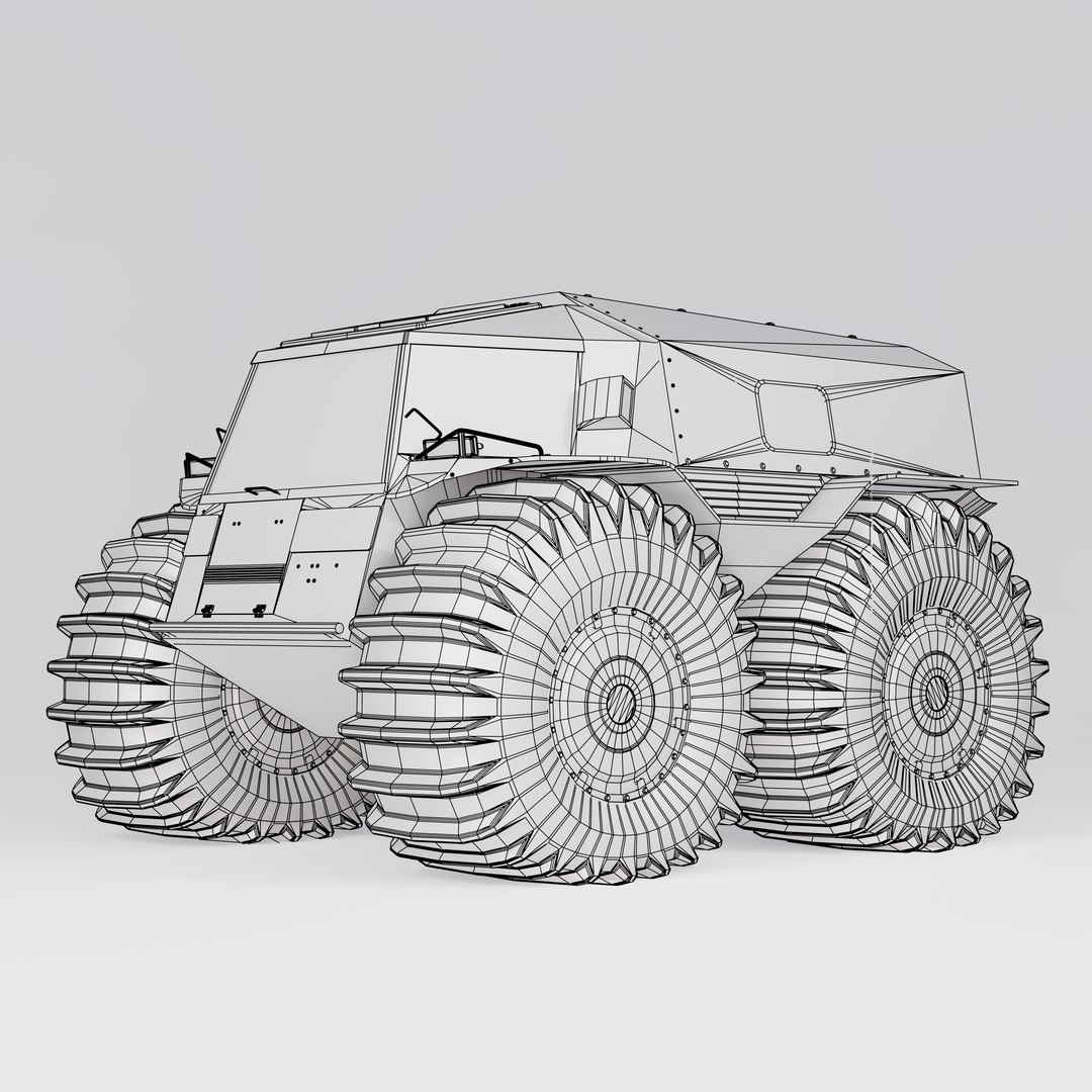 3D SHERP ATV - TurboSquid 2275757