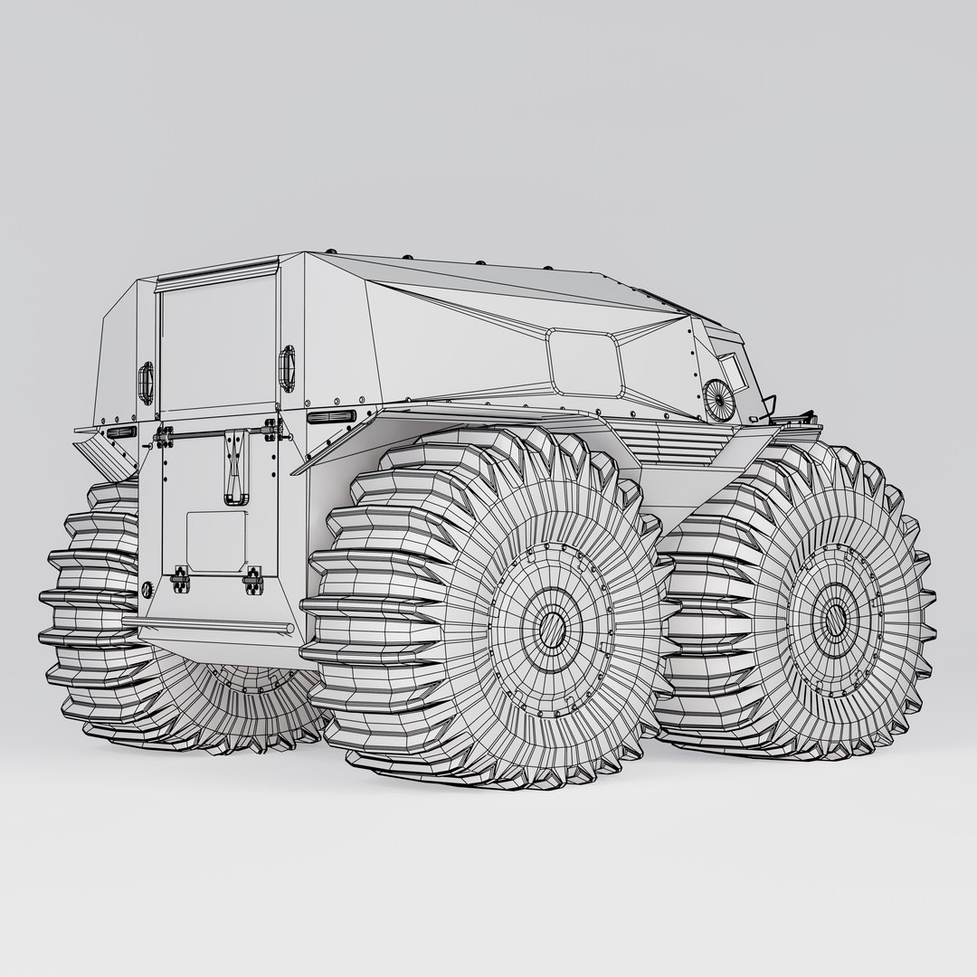 3D SHERP ATV - TurboSquid 2275757