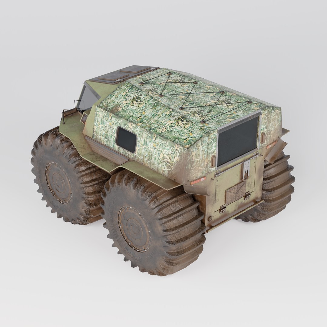 3D SHERP ATV - TurboSquid 2275757