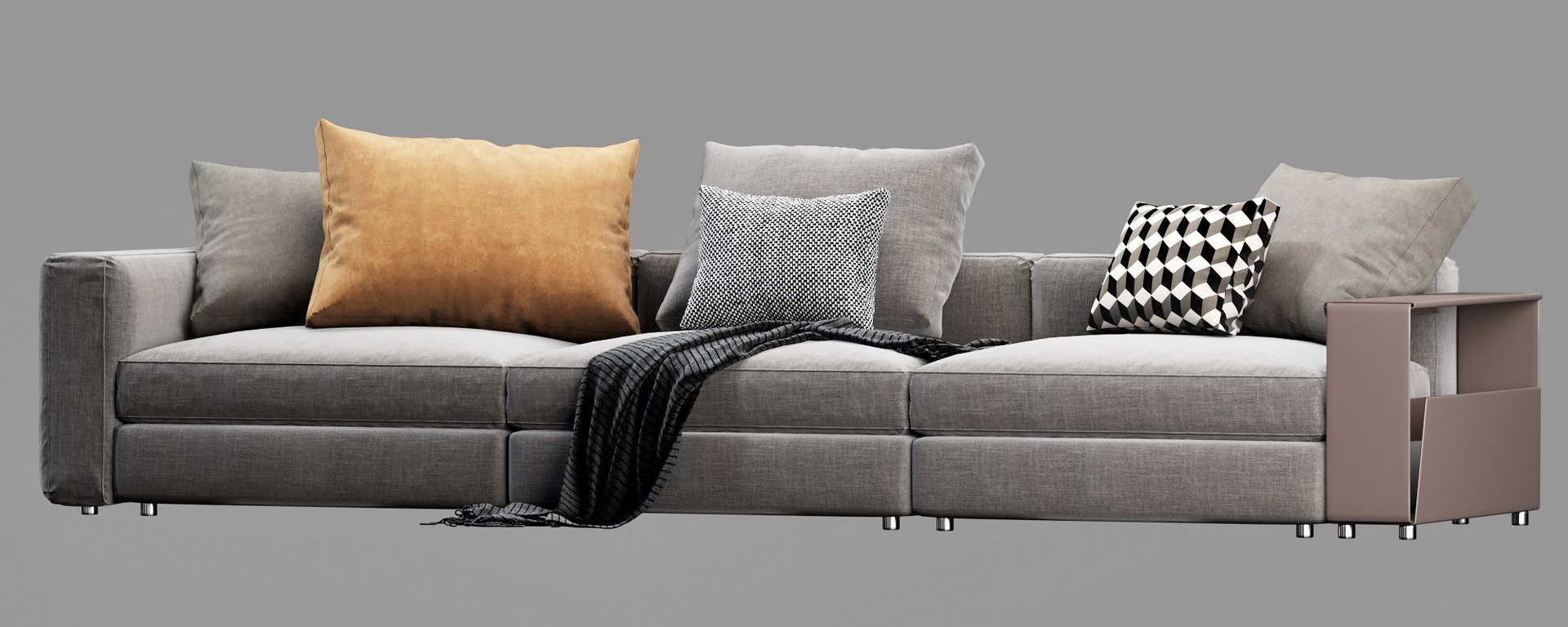 Flexform Harper 3D model - TurboSquid 1845635