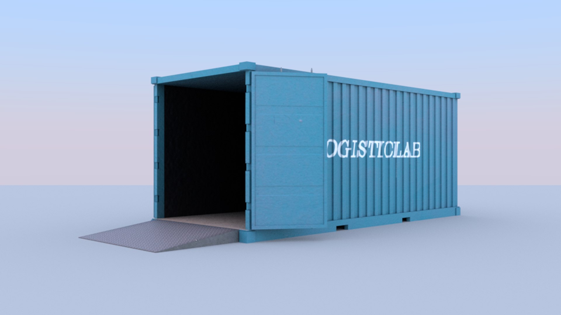 Open container 3D - TurboSquid 1224304