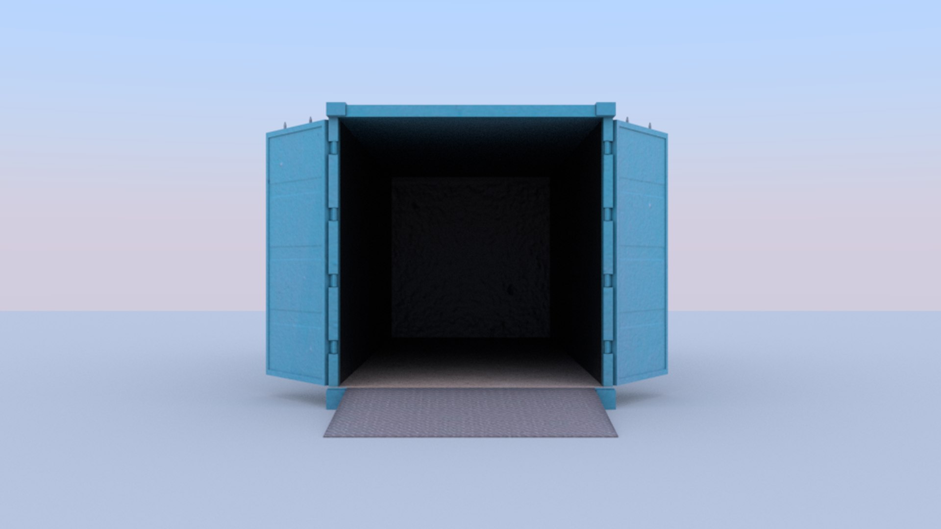 Open container 3D - TurboSquid 1224304