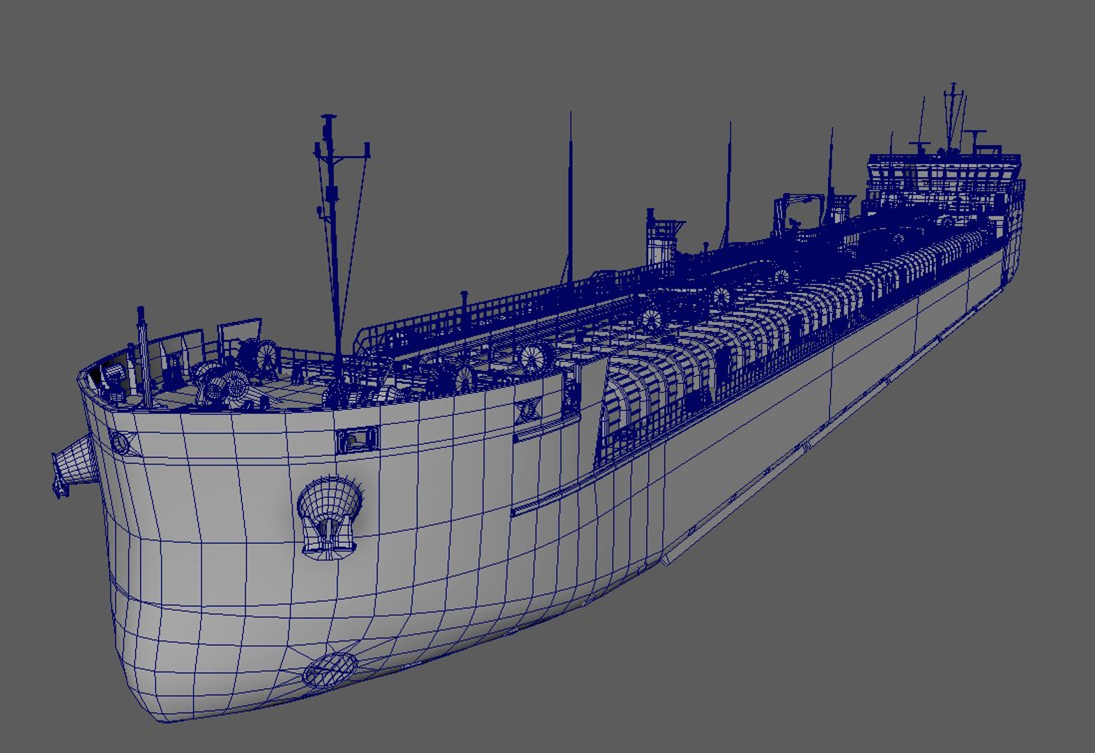 Oil Tanker 3D Model - TurboSquid 1521269