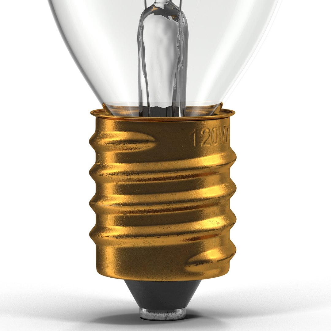 3ds flame candelabra bulb