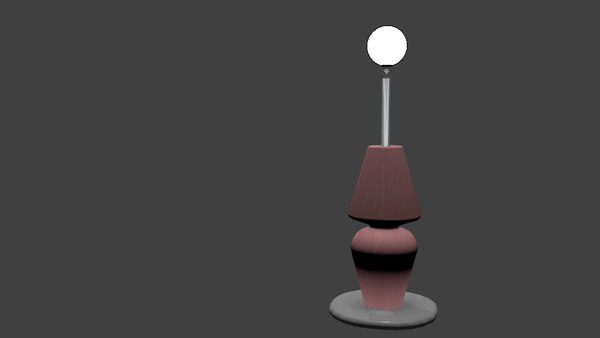 3D cartoon lamp toon model - TurboSquid 1431130