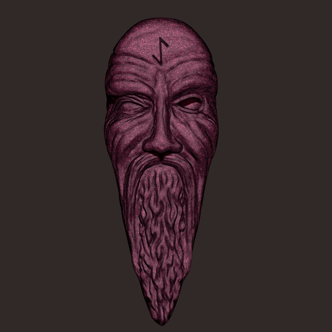 3D Odin Mask Printable - TurboSquid 1791074