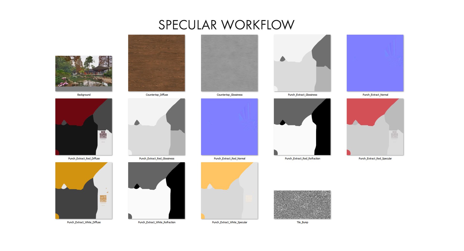 Realistic punch extract 3D model - TurboSquid 1464694