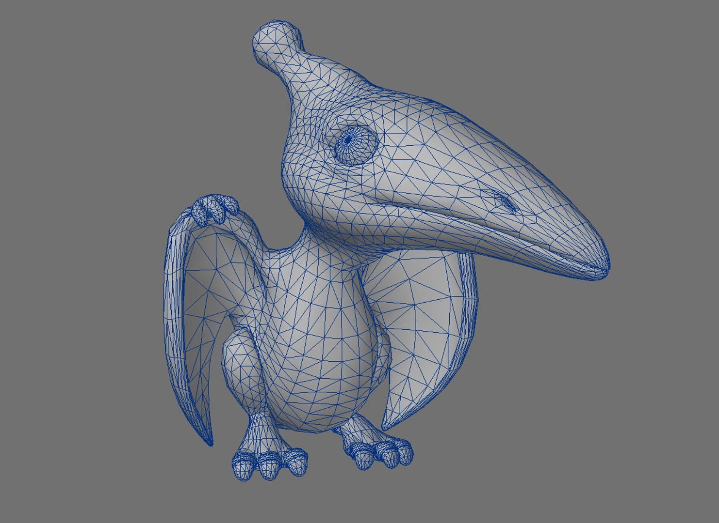 dino pterodactyl obj