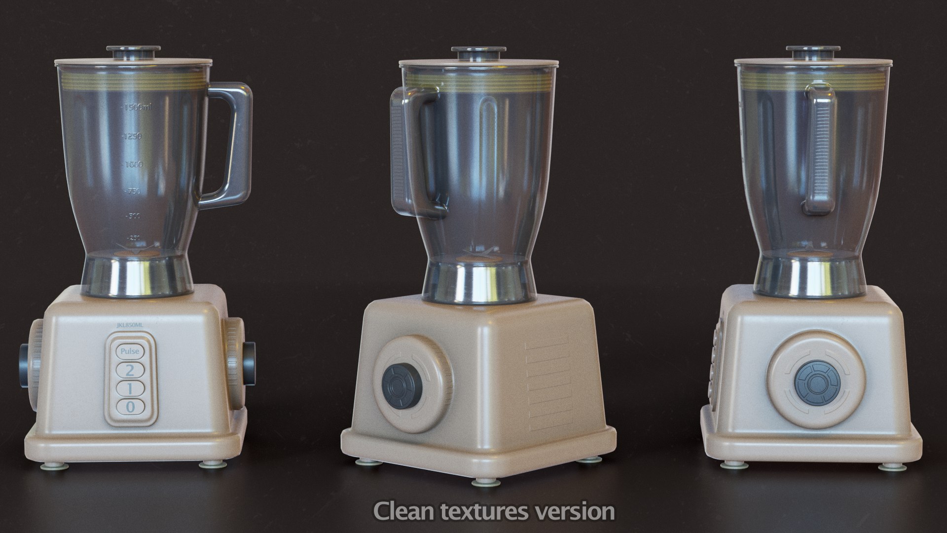 3D Electric Kitchen Blender PBR Game Ready Model - TurboSquid 2119419