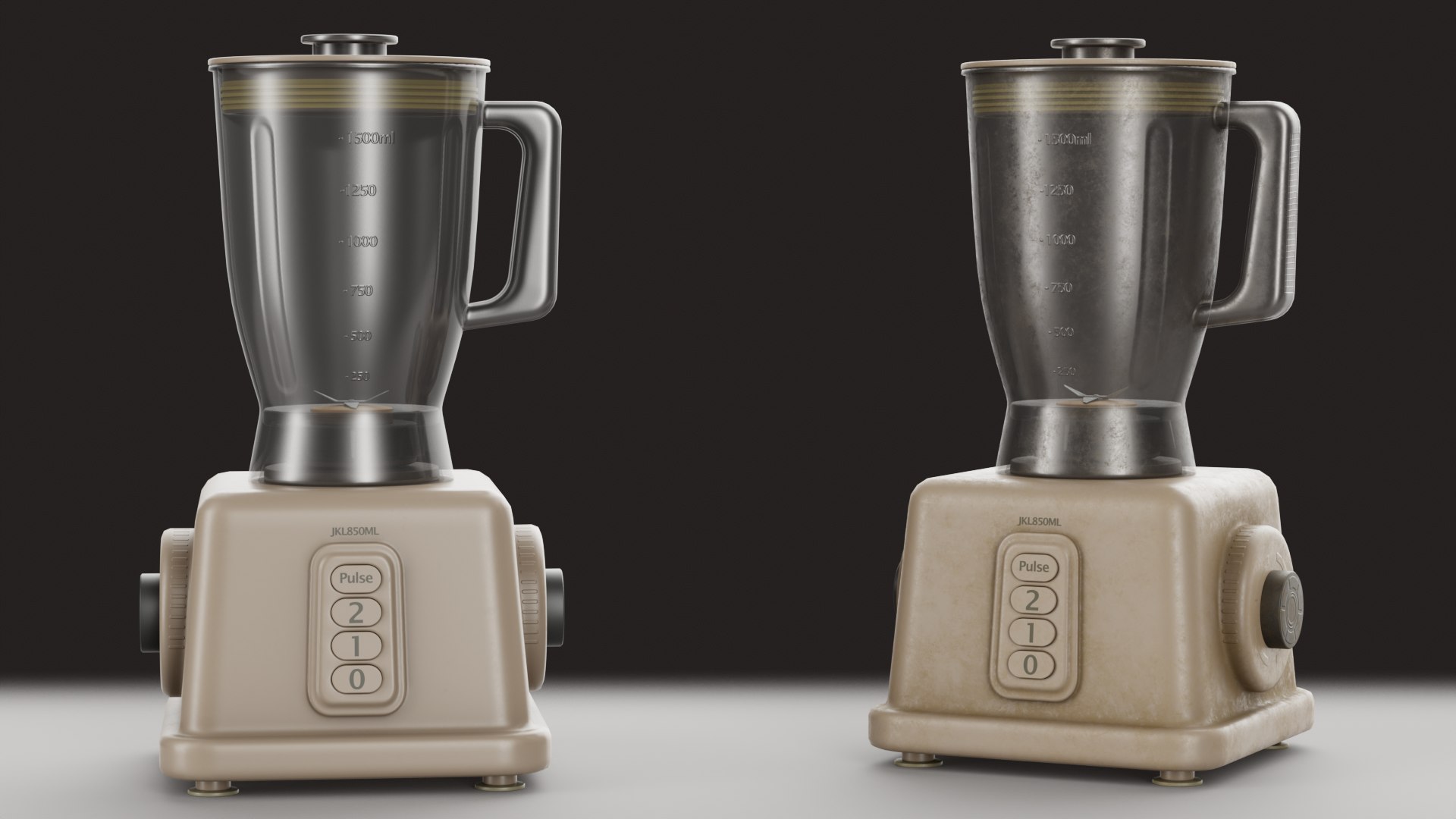 3D Electric Kitchen Blender PBR Game Ready Model - TurboSquid 2119419