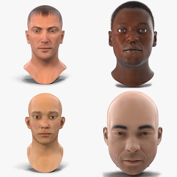 Rigged Male Head 3D Models for Download | TurboSquid
