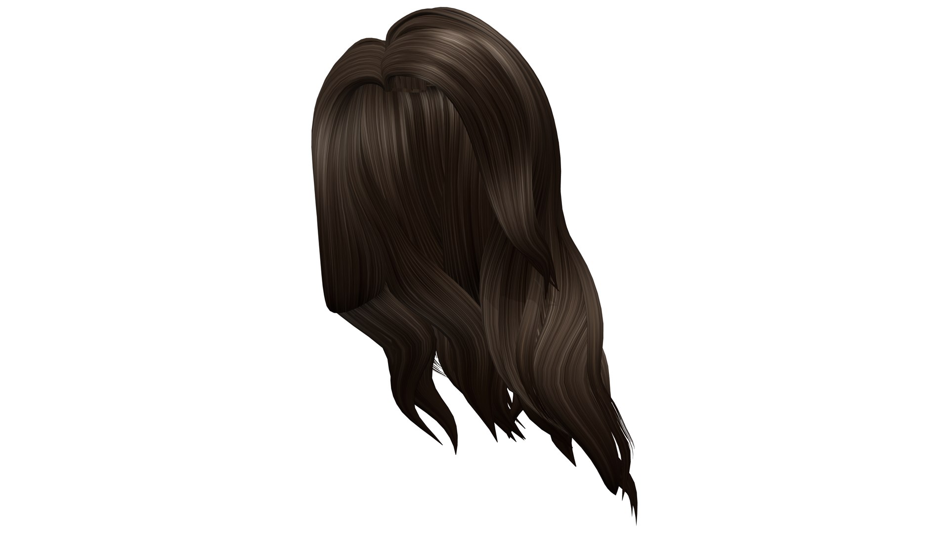 Isla Hair 3D Model - TurboSquid 2076072
