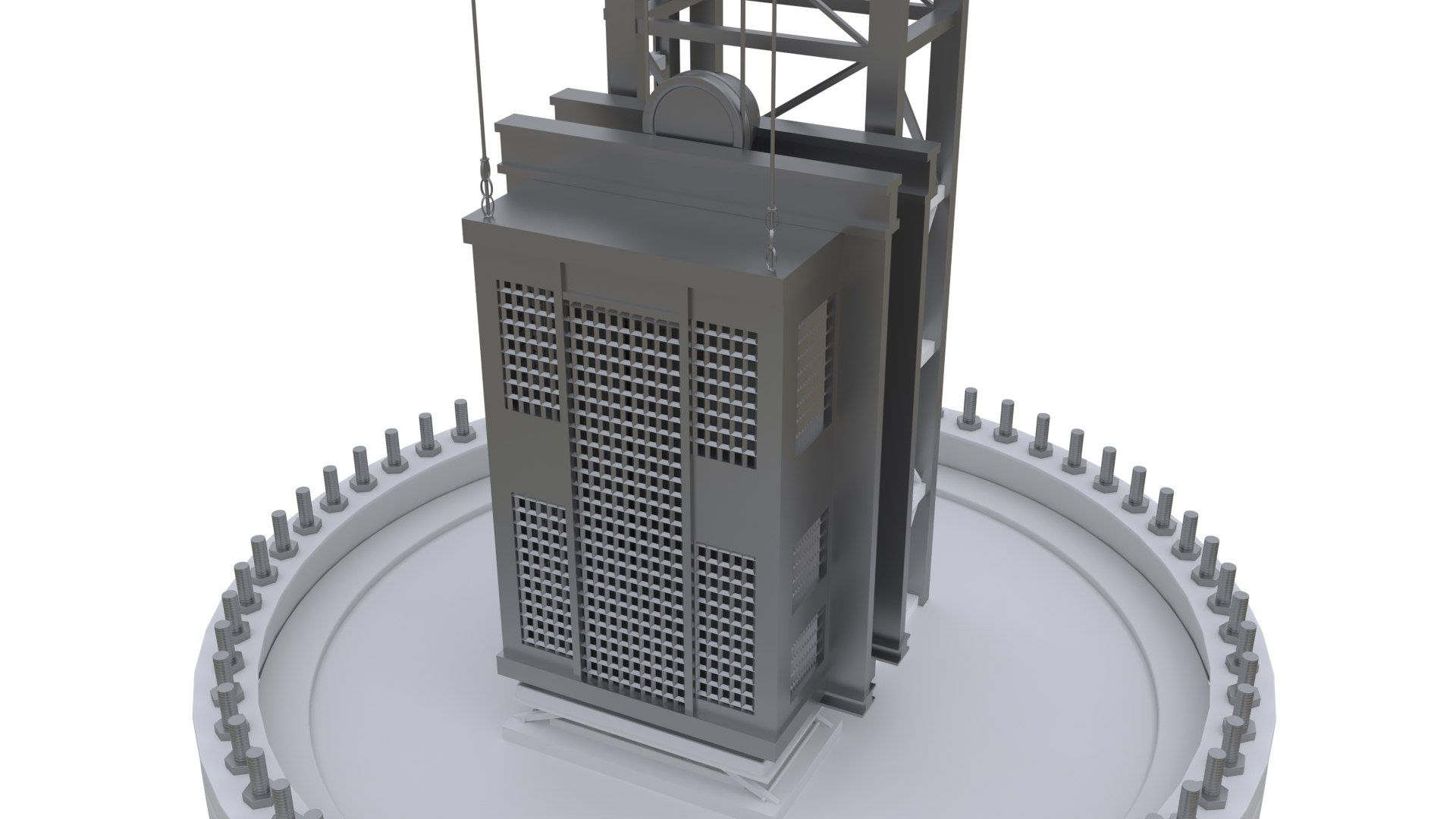 Elevator Direct Drive Modeled 3D - TurboSquid 1506862