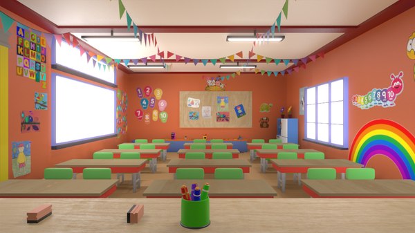 Free 3D Classroom Models | TurboSquid