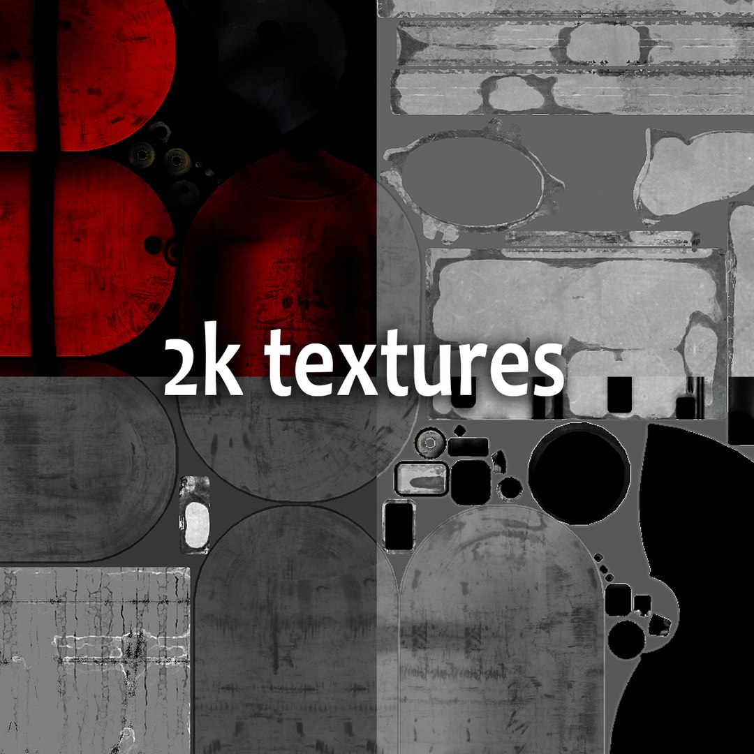 Rocket Engine 3d Model