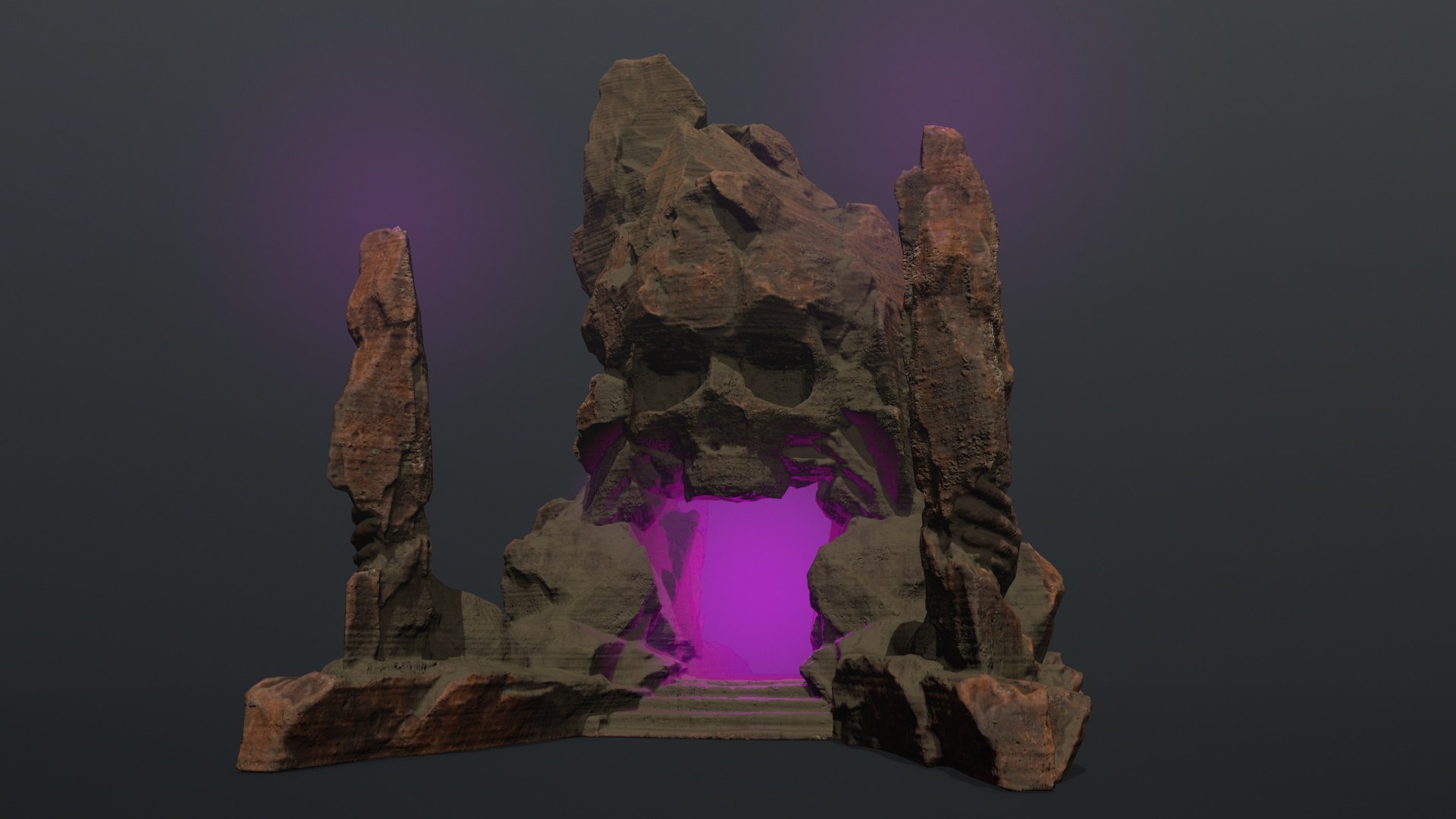 3D Skull Gate - TurboSquid 2160712