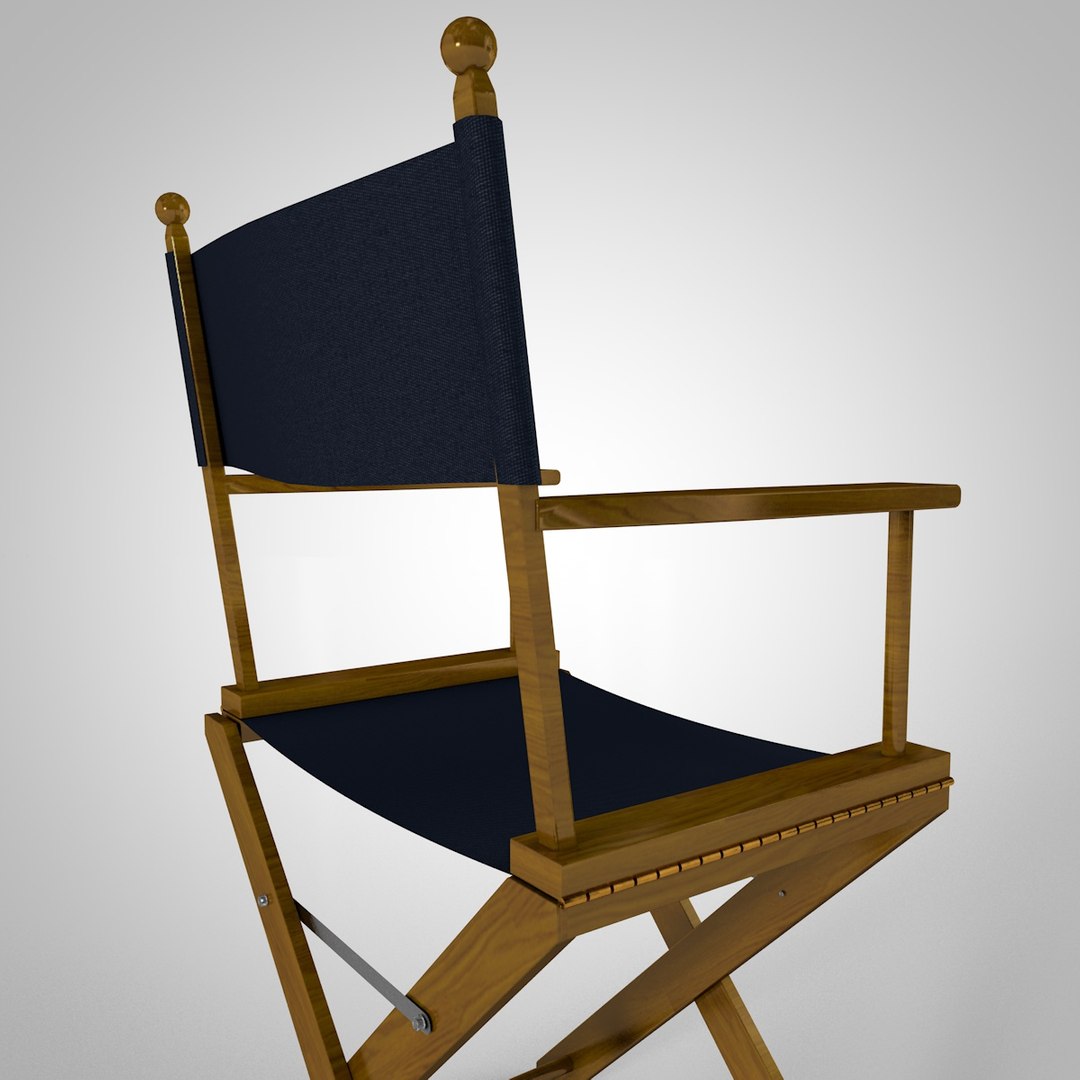 Director chair 3D model - TurboSquid 253582