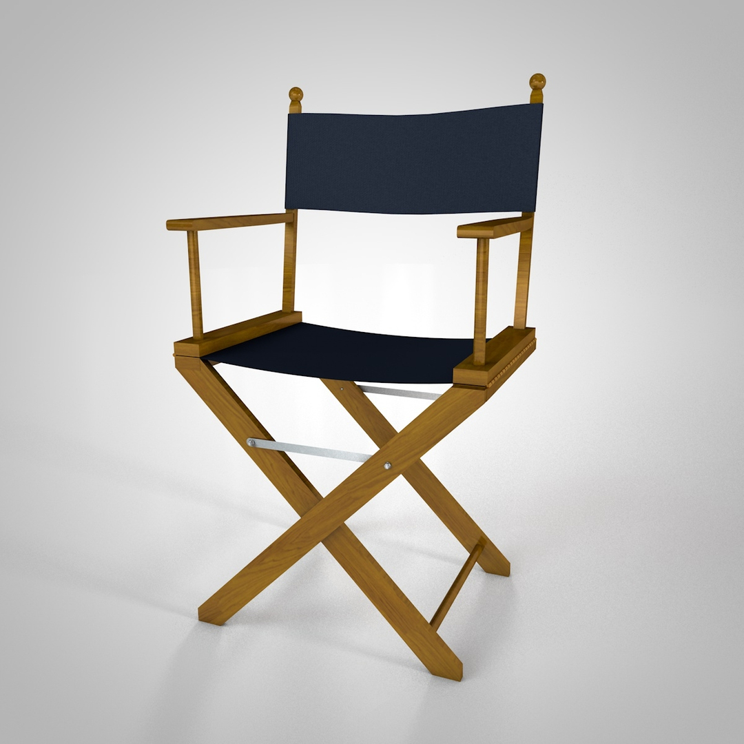 Director chair 3D model - TurboSquid 253582