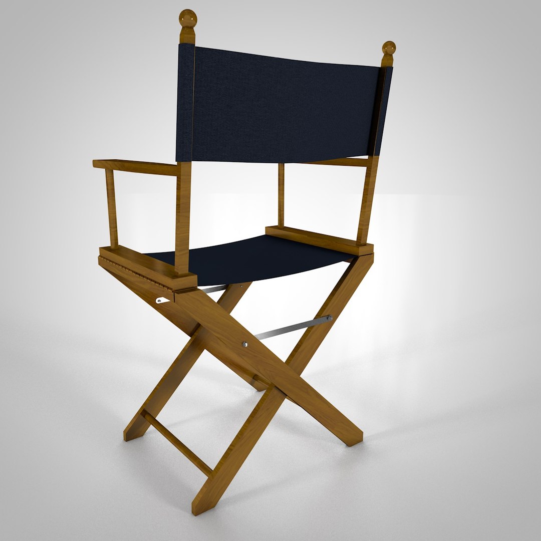 Director chair 3D model - TurboSquid 253582