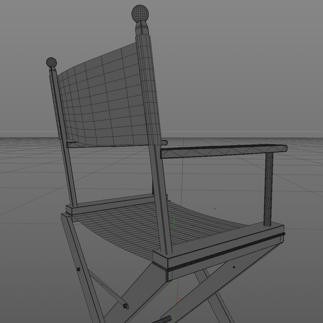 Director chair 3D model - TurboSquid 253582