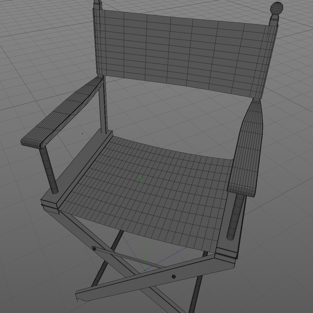 Director chair 3D model - TurboSquid 253582