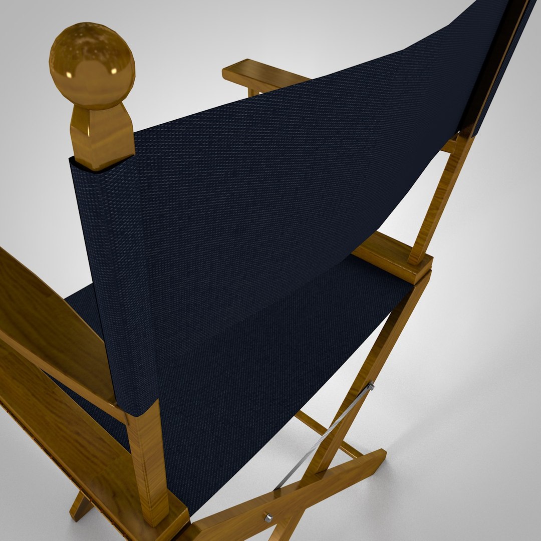 Director chair 3D model - TurboSquid 253582