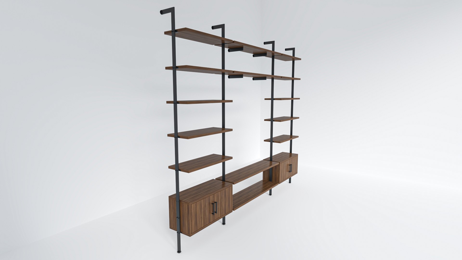 3D Holgate Triple Modular Media Unit - TurboSquid 2231239