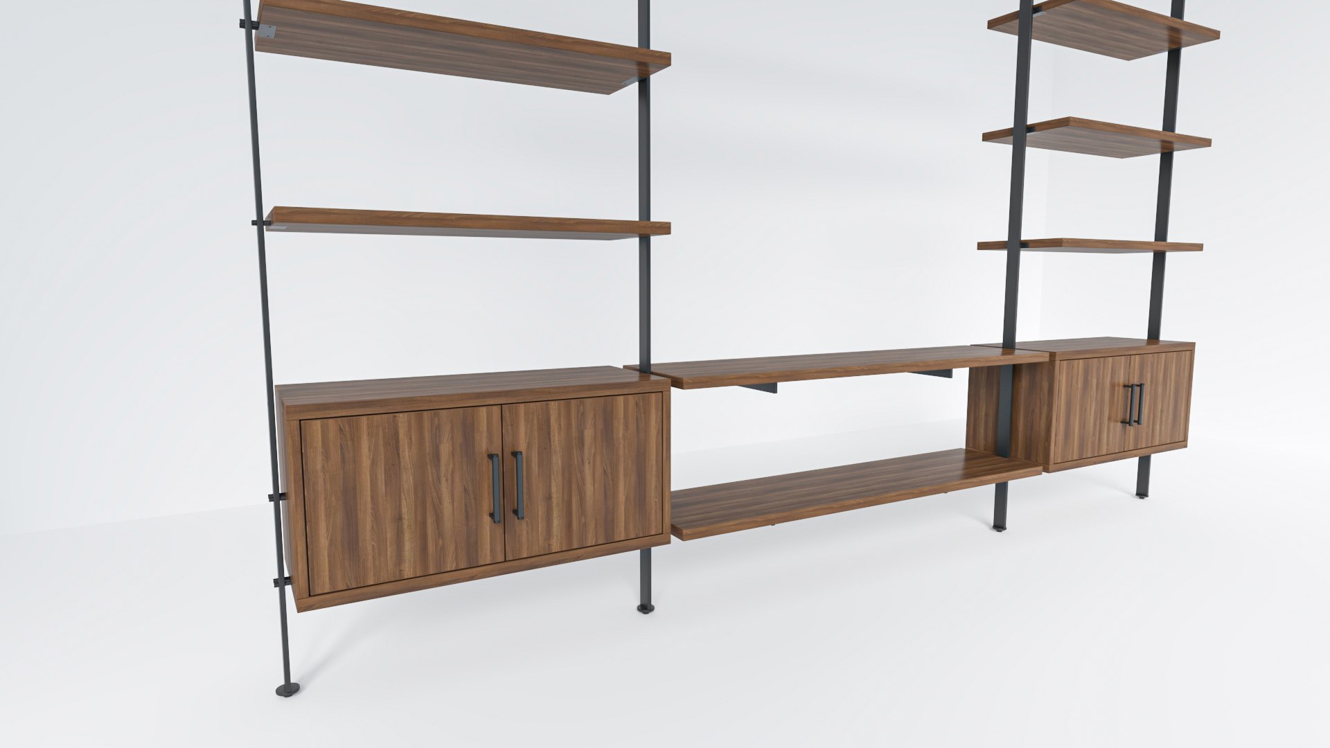 3D Holgate Triple Modular Media Unit - TurboSquid 2231239