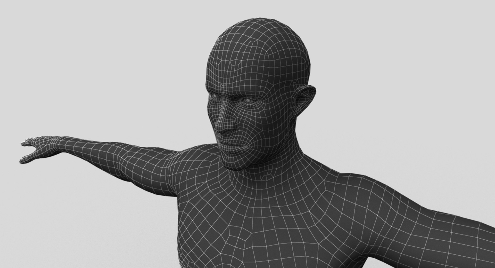Realistic male character body model - TurboSquid 1313547