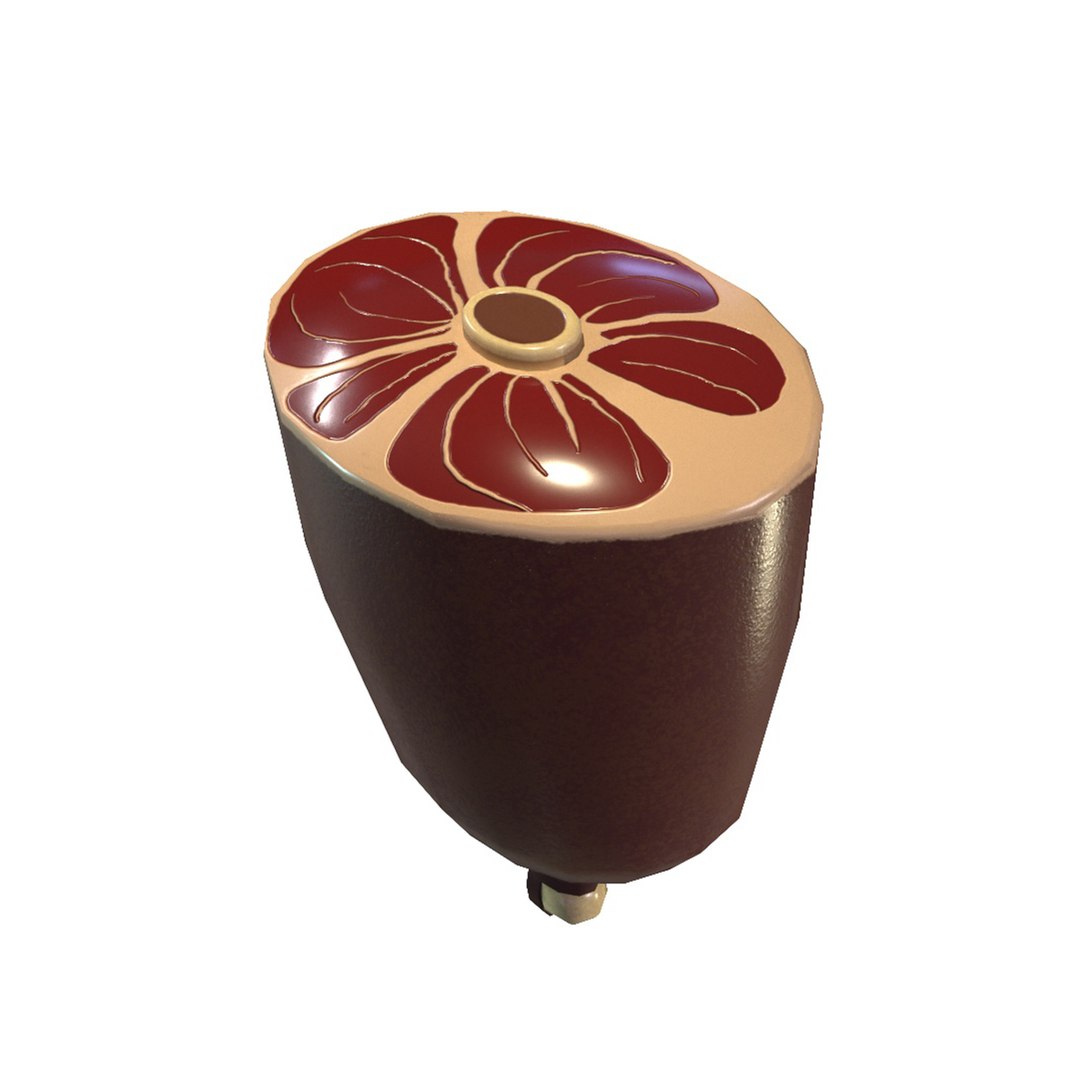 Smoked Ham Leg Cut Jamon Stylized Lowpoly Handpainted Asset Low-poly 3D ...