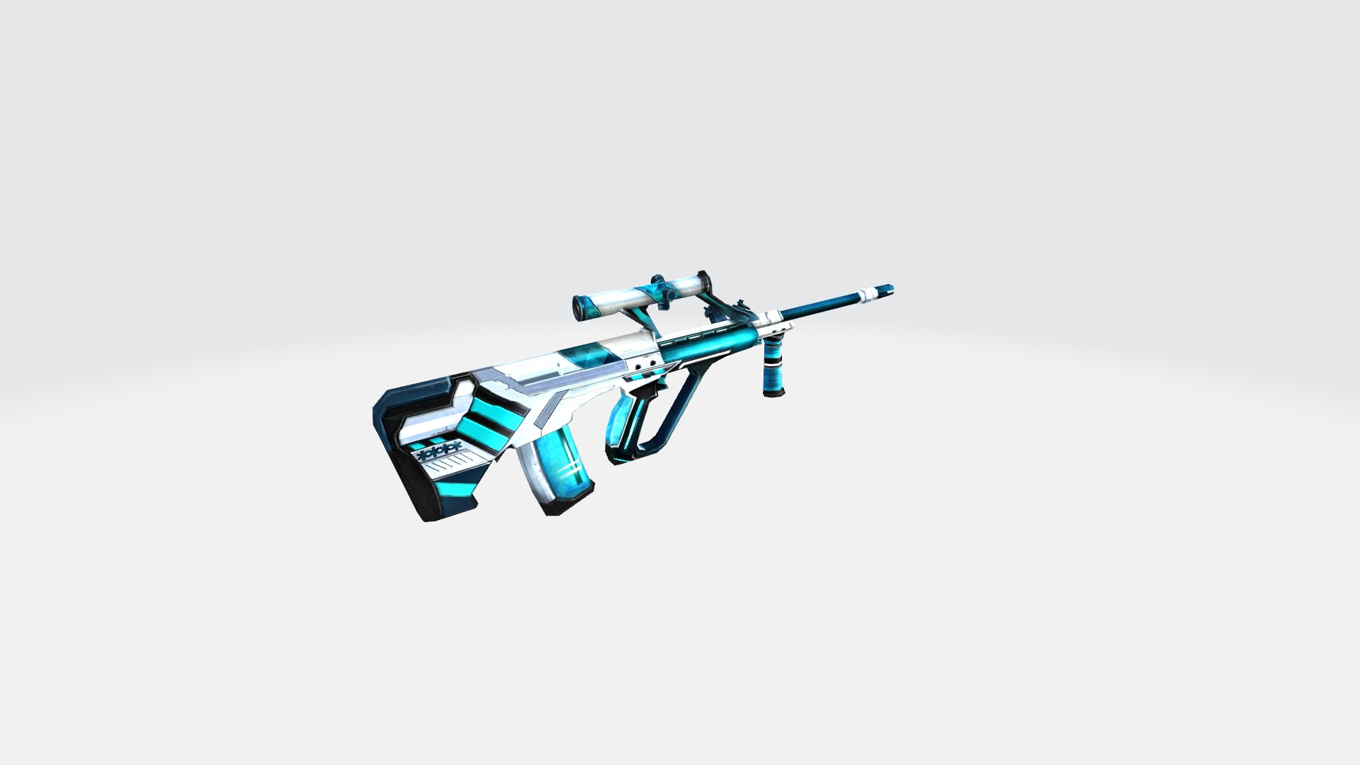 AUG Rifle Game Weapon 7x 3D - TurboSquid 1832576