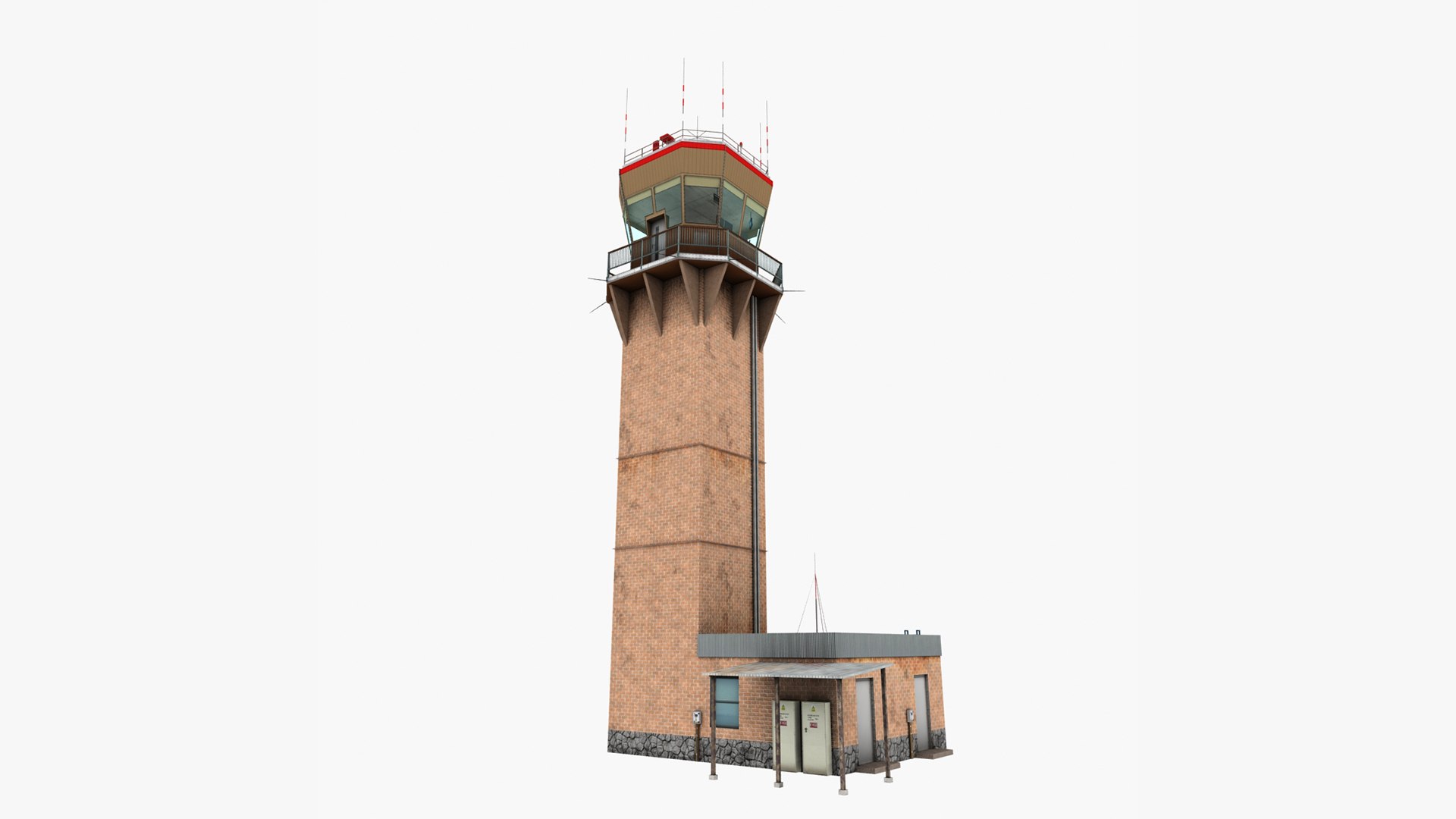 Airport ATC buildings Set 3D - TurboSquid 2114256