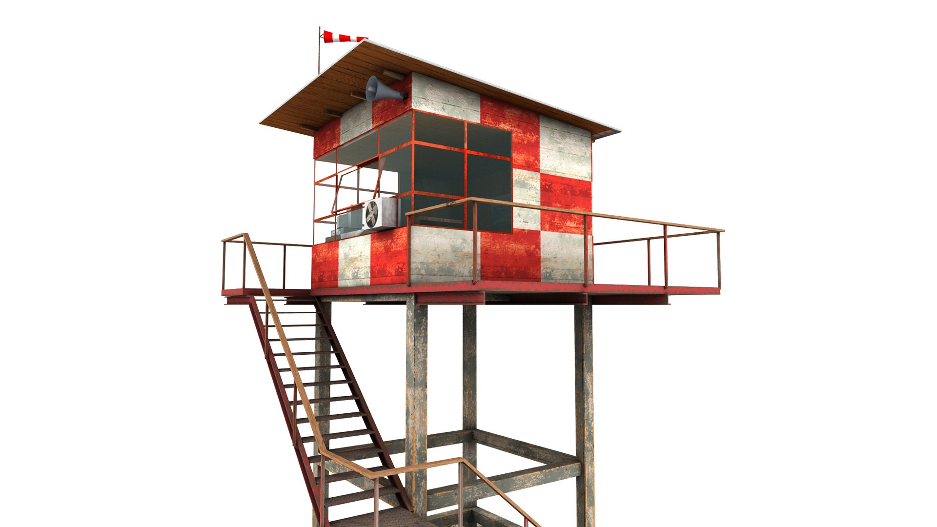 Airport ATC buildings Set 3D - TurboSquid 2114256