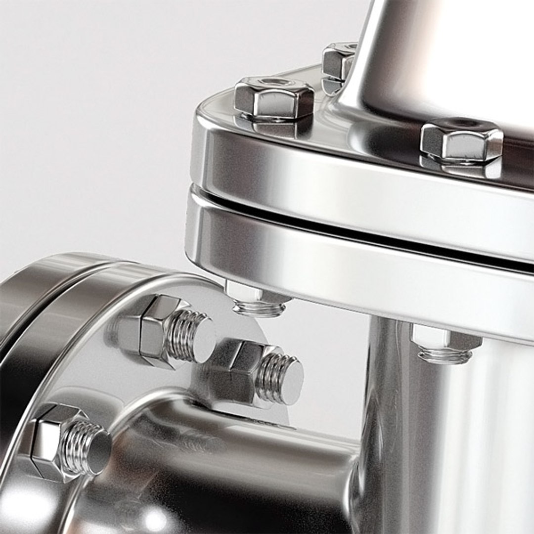 3d Model Hydraulic Valve