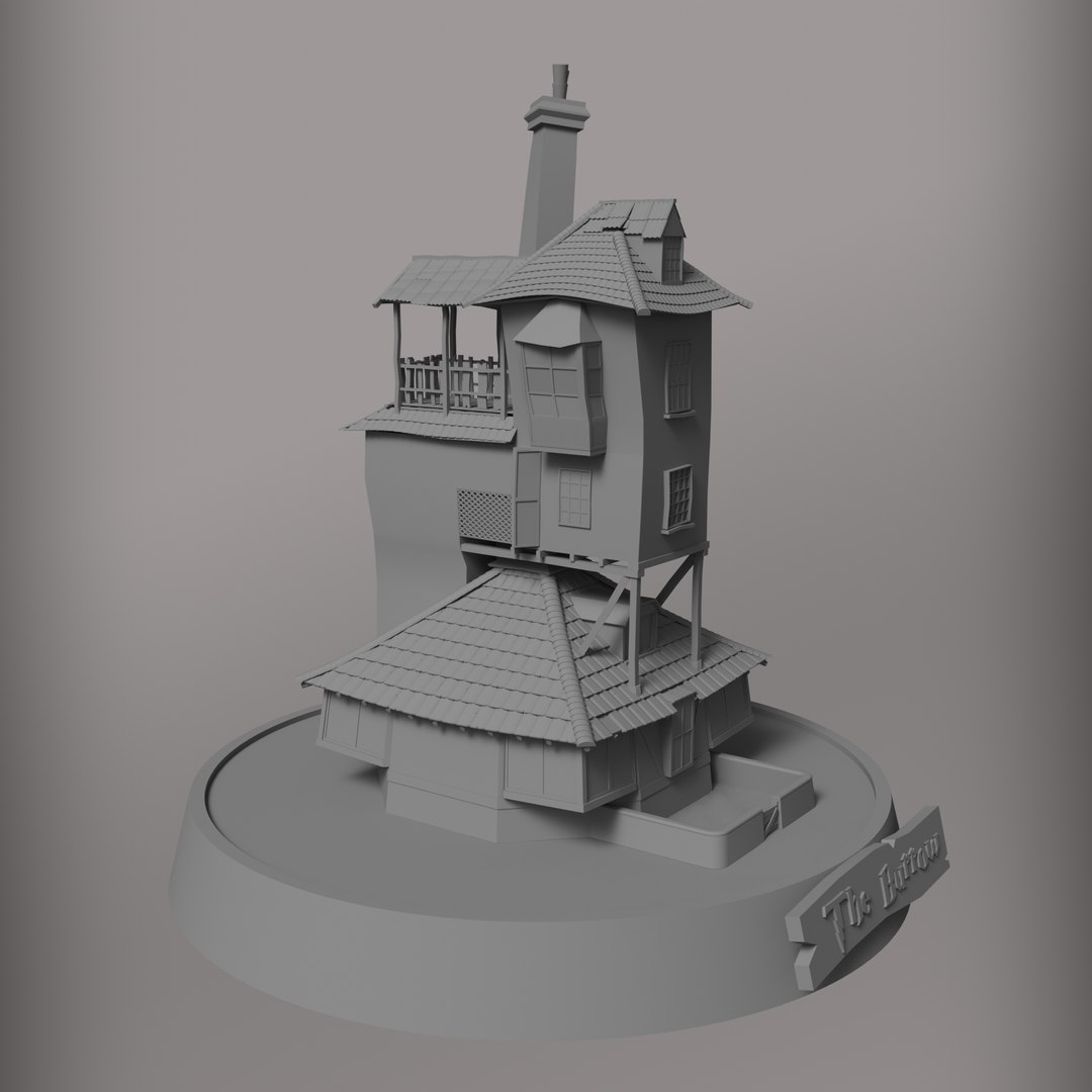 3D Model The Burrow - TurboSquid 2328798