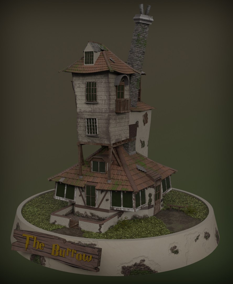 3D Model The Burrow - TurboSquid 2328798