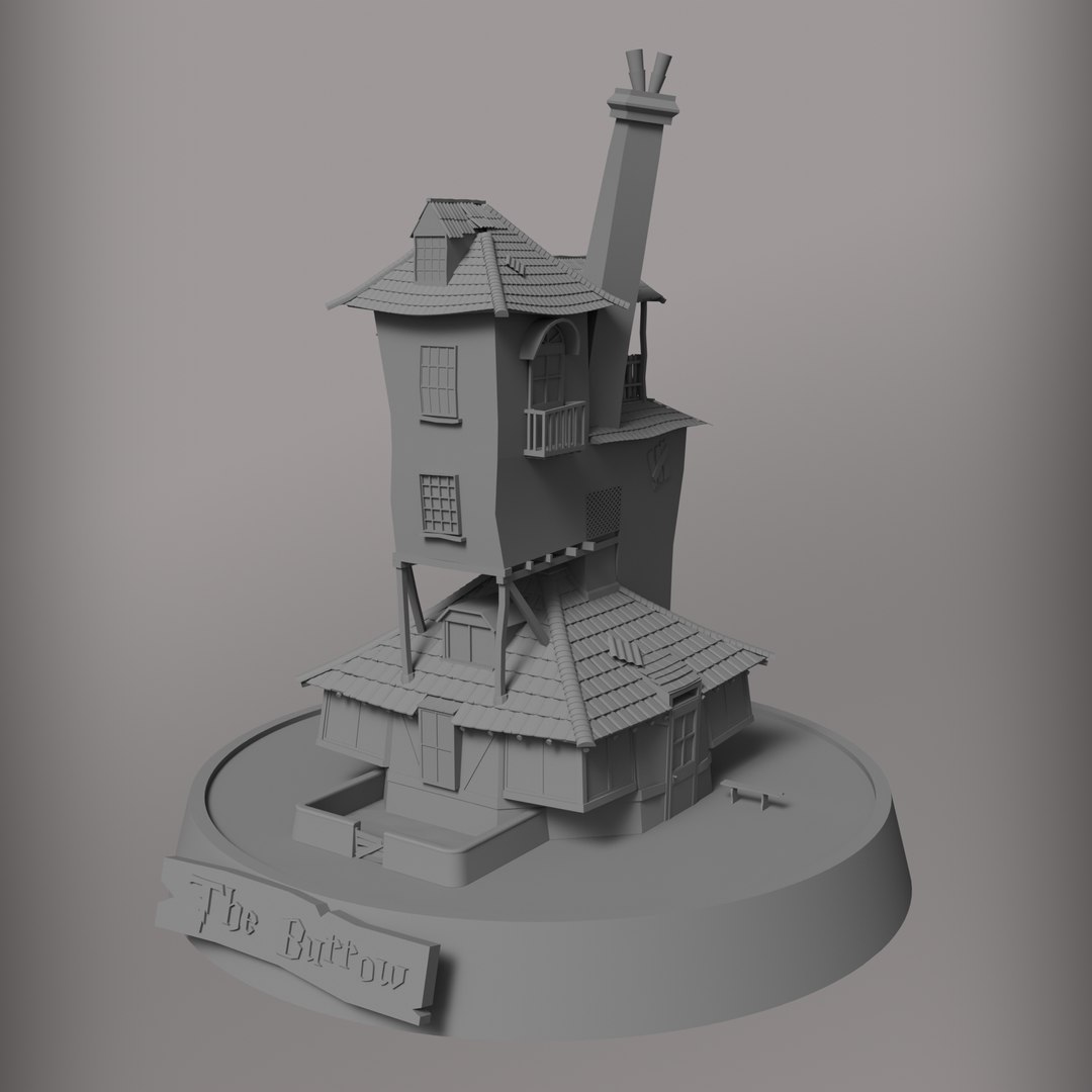 3D Model The Burrow - TurboSquid 2328798