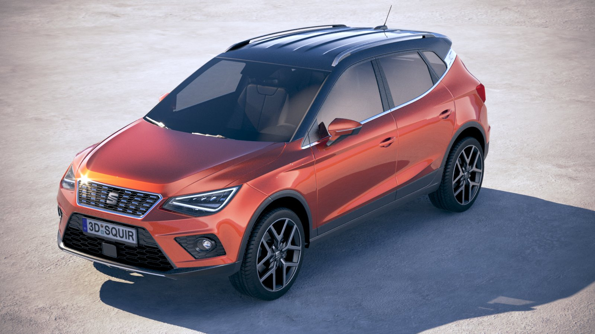 3D Seat Arona 2018 Model - TurboSquid 1186849