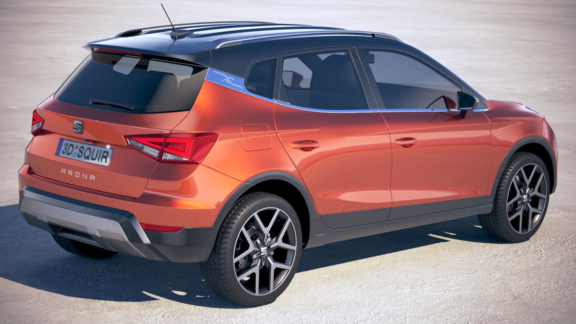 3D Seat Arona 2018 Model - TurboSquid 1186849
