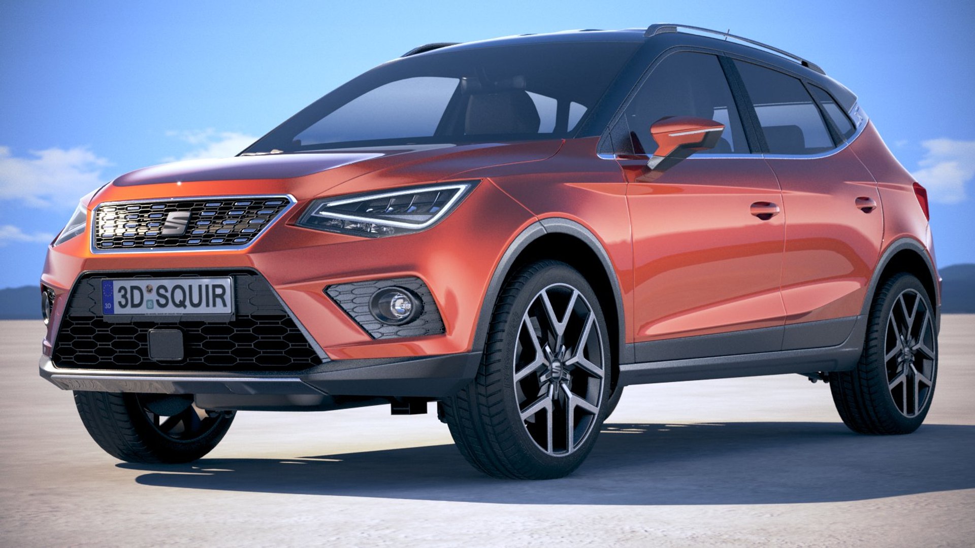 3D Seat Arona 2018 Model - TurboSquid 1186849