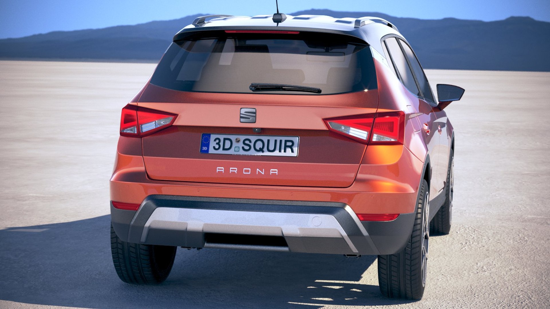 3D Seat Arona 2018 Model - TurboSquid 1186849