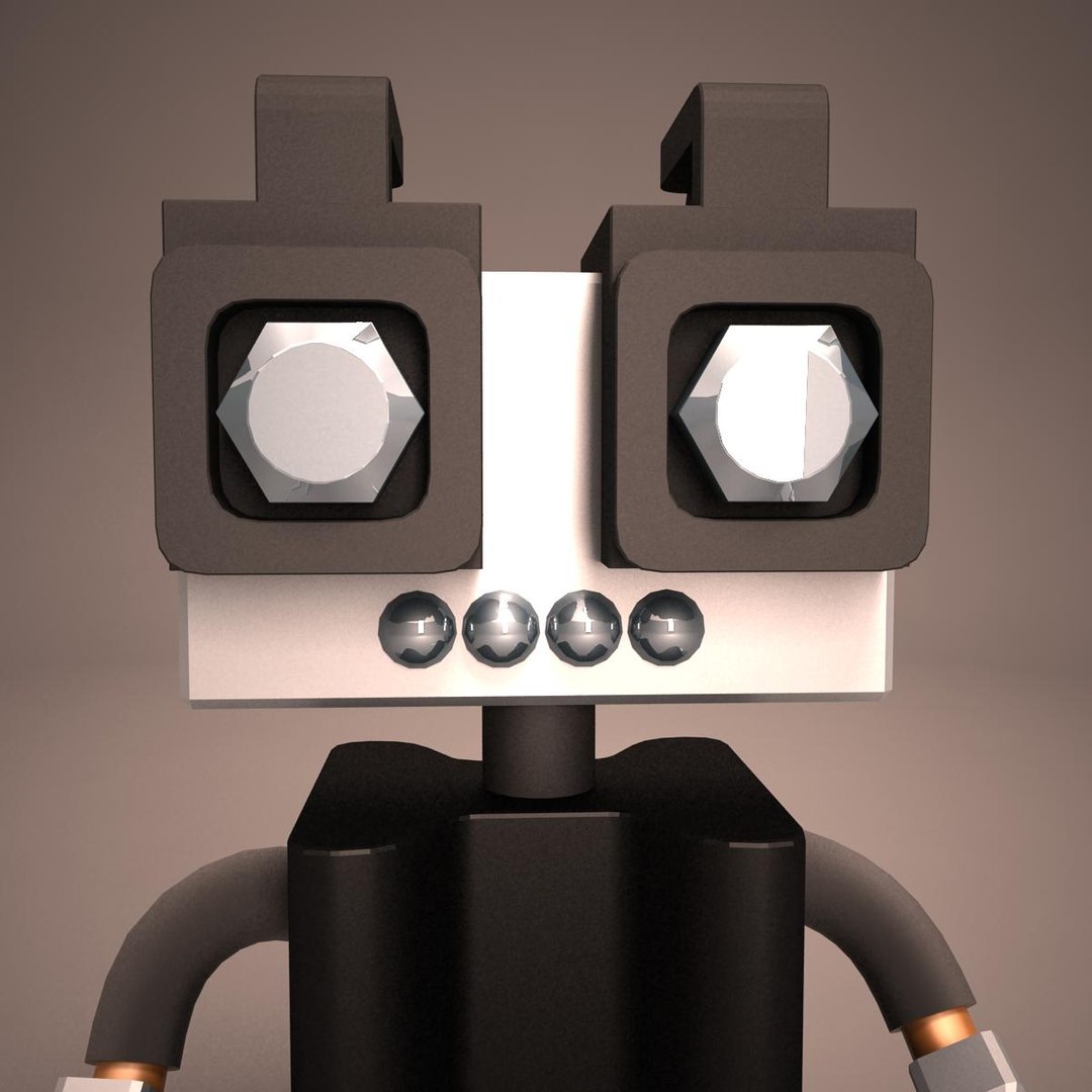 3d Little Robot