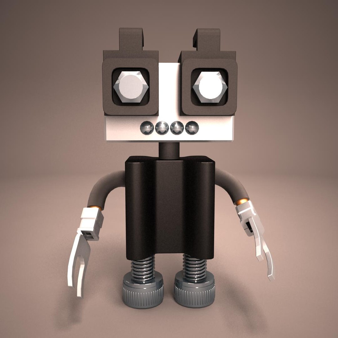 3d Little Robot