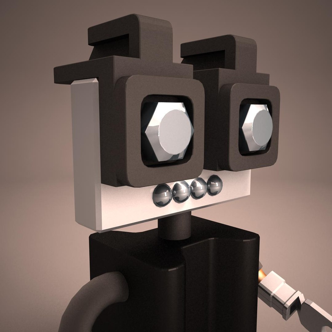 3d Little Robot