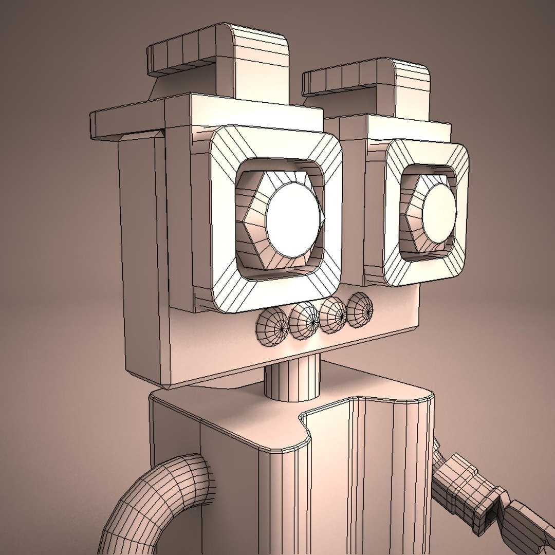 3d Little Robot