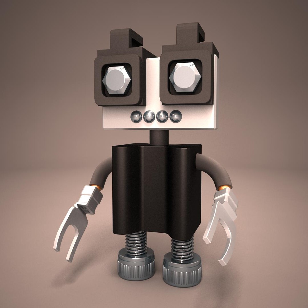 3d Little Robot