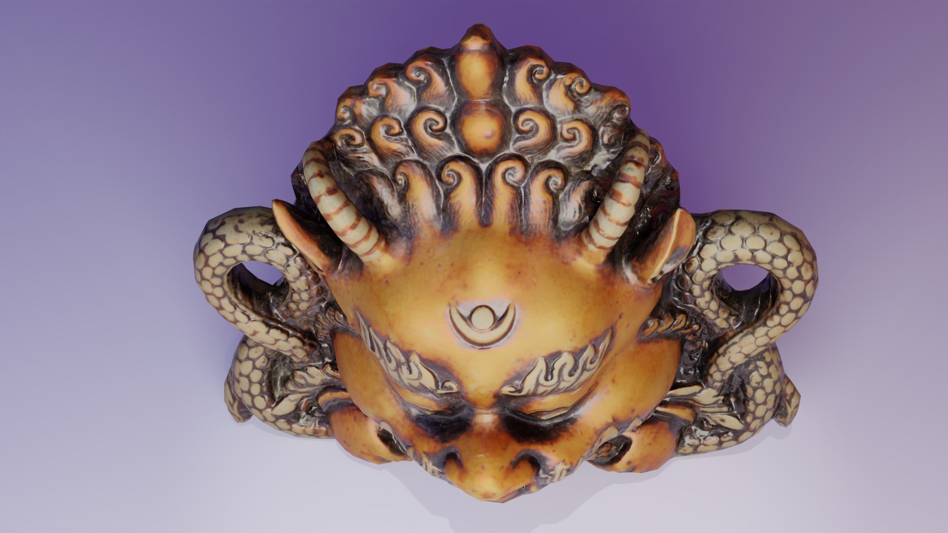 Union Of The Sun And Moon Sculpt Low-poly 3D Model - TurboSquid 1803517