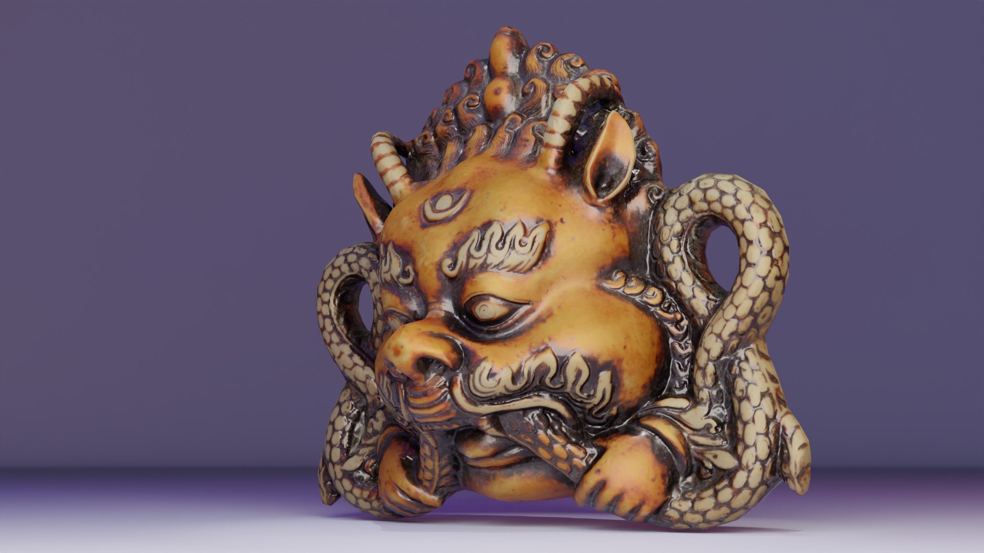 Union Of The Sun And Moon Sculpt Low-poly 3D Model - TurboSquid 1803517